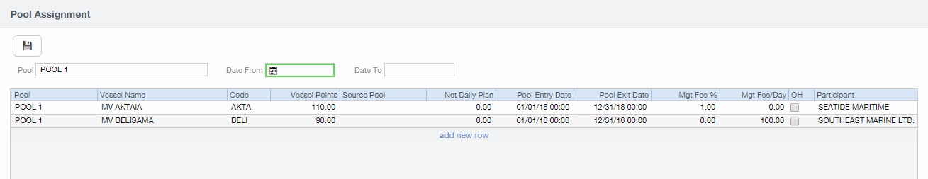 IMOS - Pooling Distribution Calculation Details